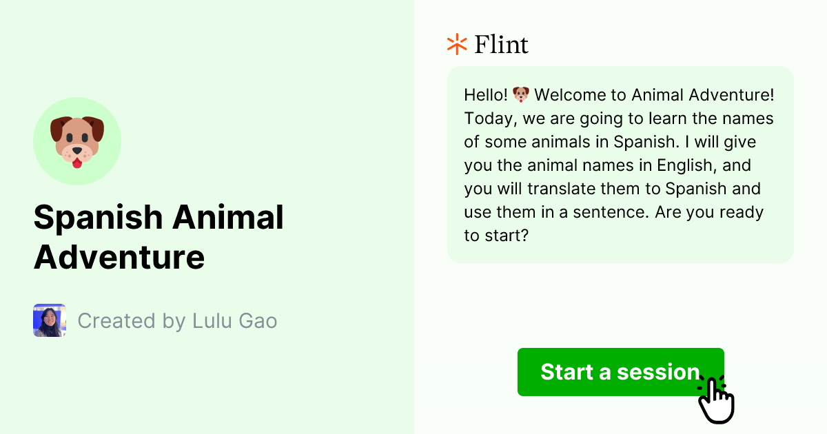 Spanish Animal Adventure | Flint