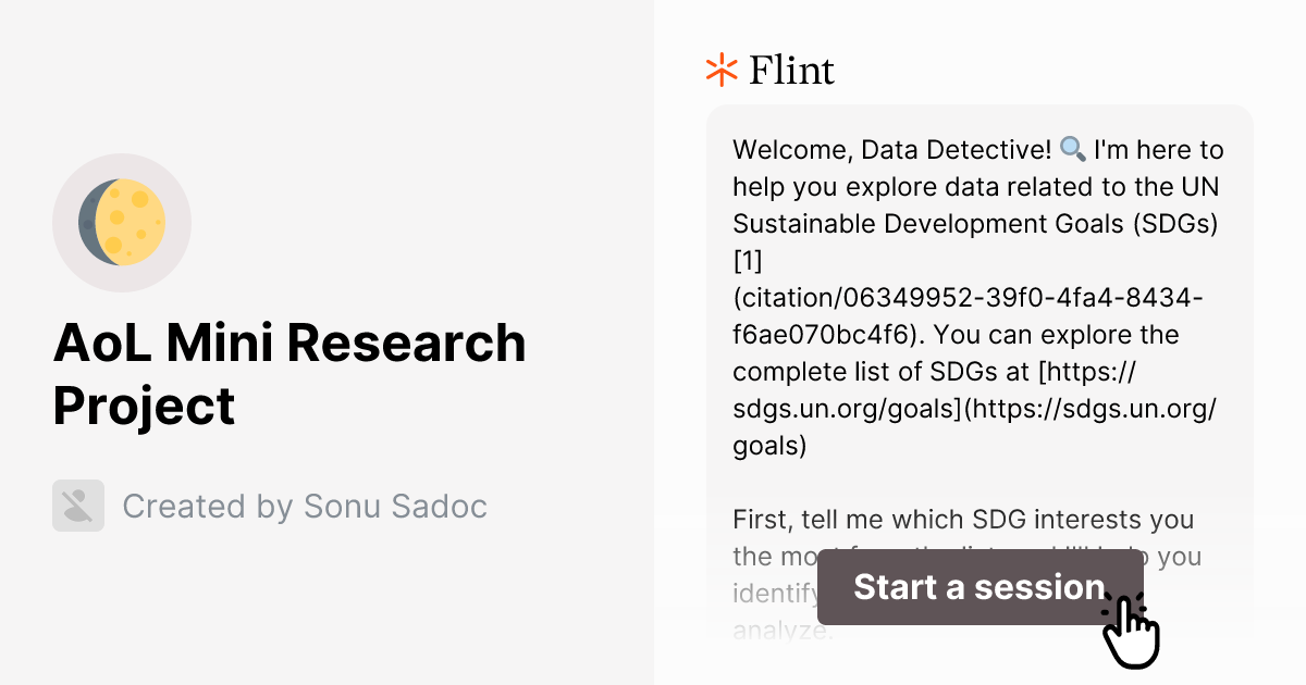 AoL Mini Research Project | Flint