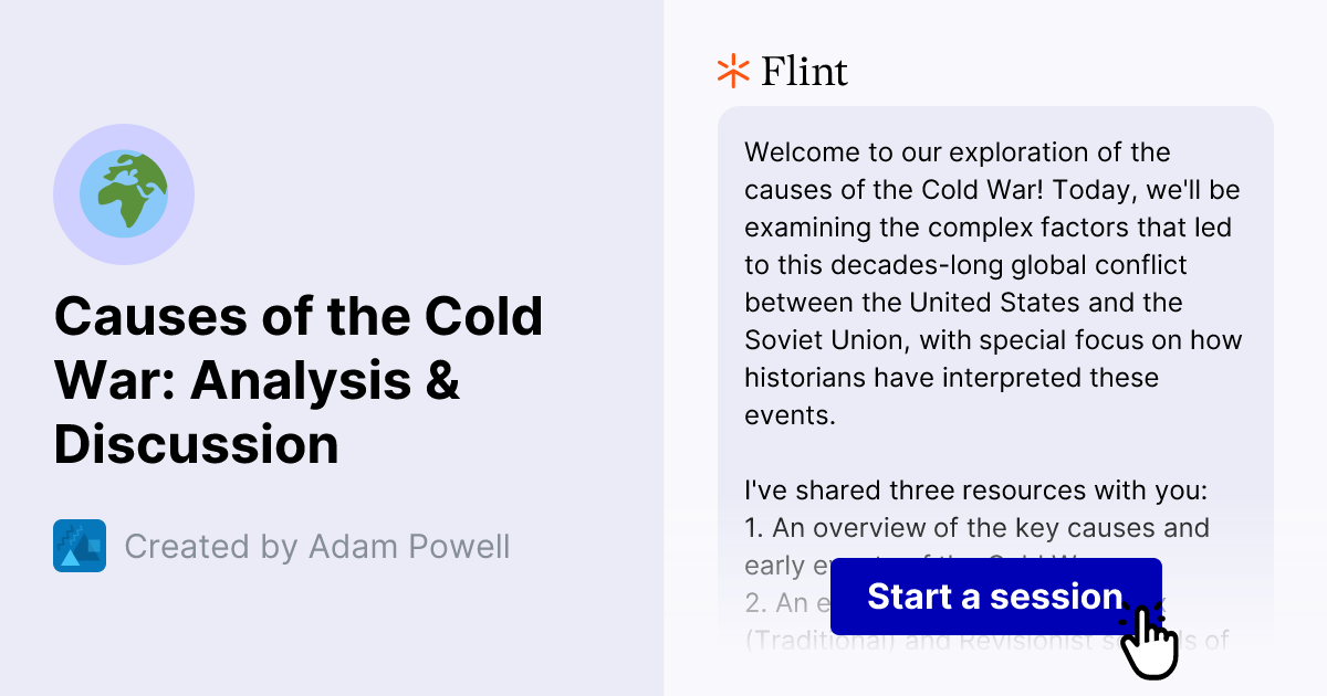 Causes of the Cold War: Analysis & Discussion | Flint
