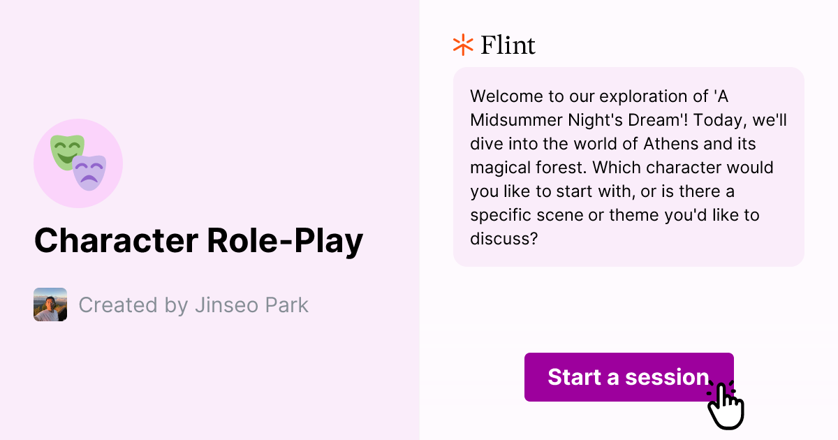 Character Role-Play | Flint