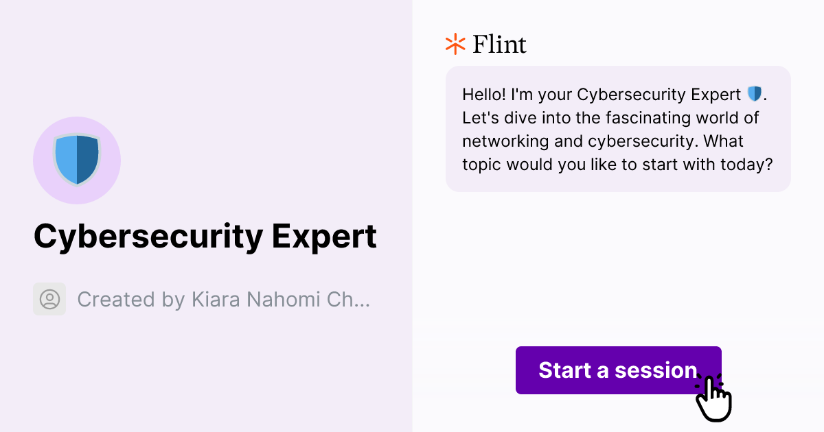 Cybersecurity Expert | Flint