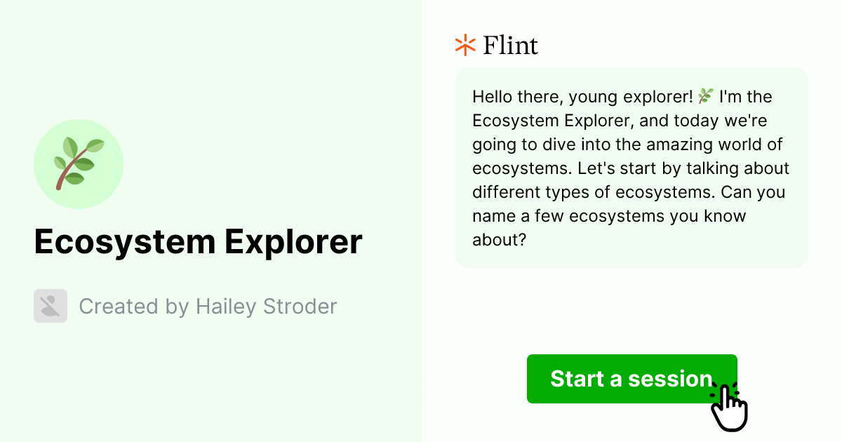 Ecosystem Explorer | Flint