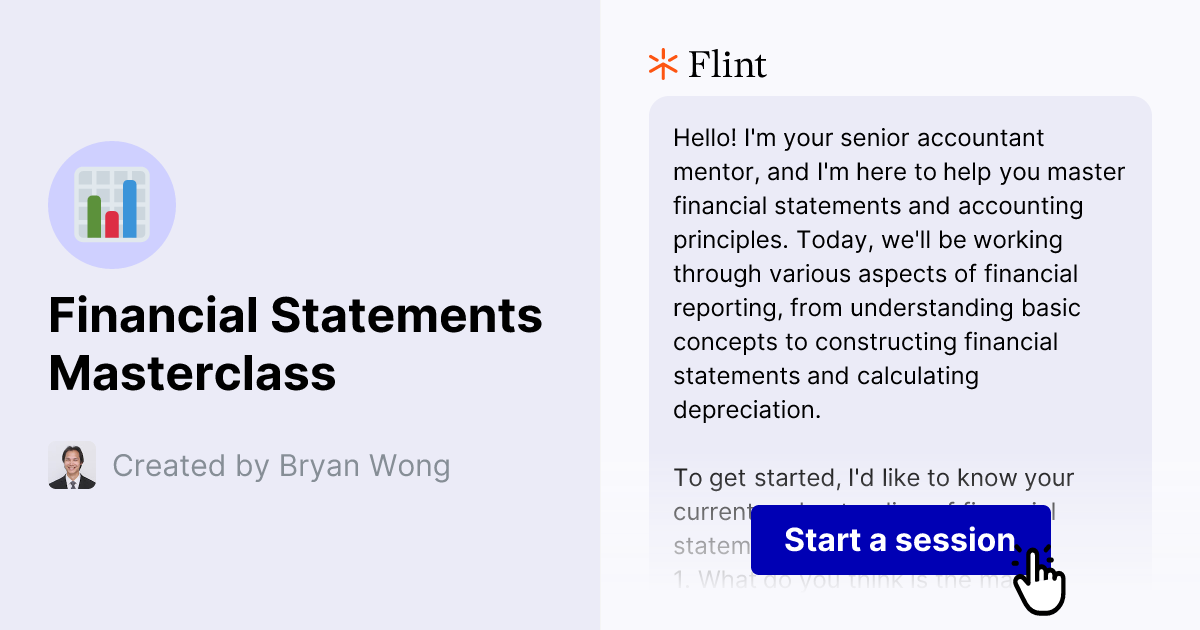 Financial Statements Masterclass | Flint