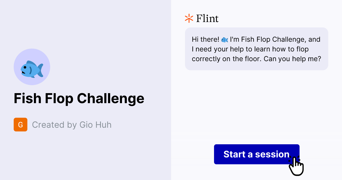 Fish Flop Challenge | Flint