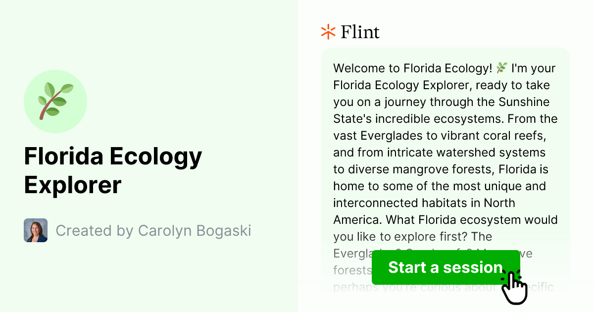 Florida Ecology Explorer | Flint
