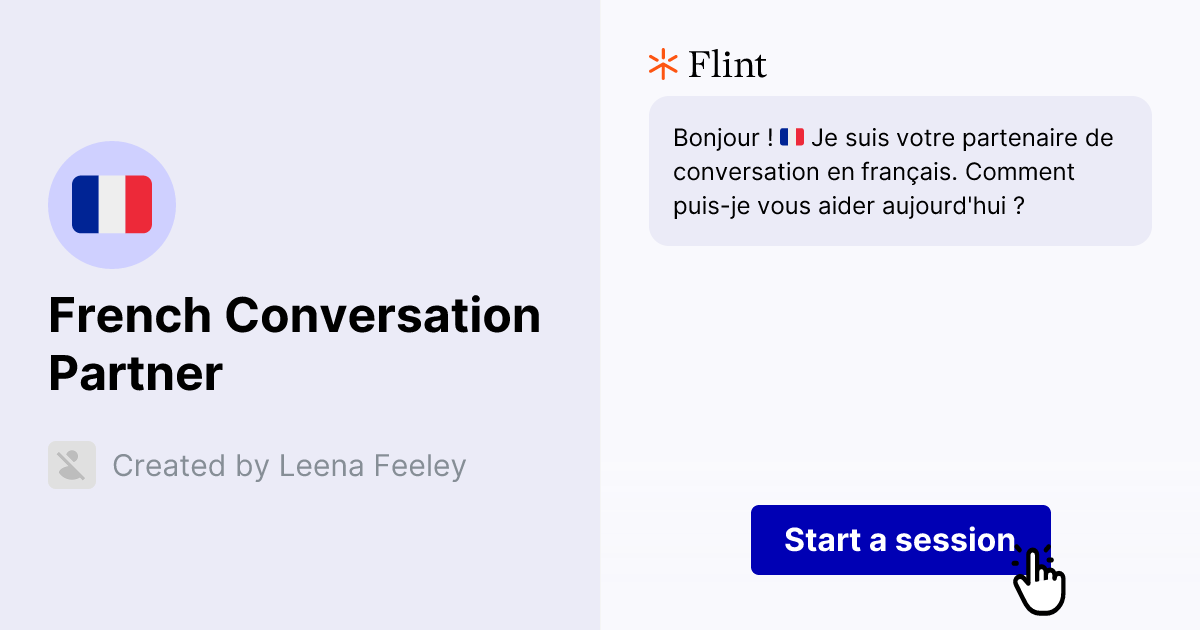 French Conversation Partner | Flint