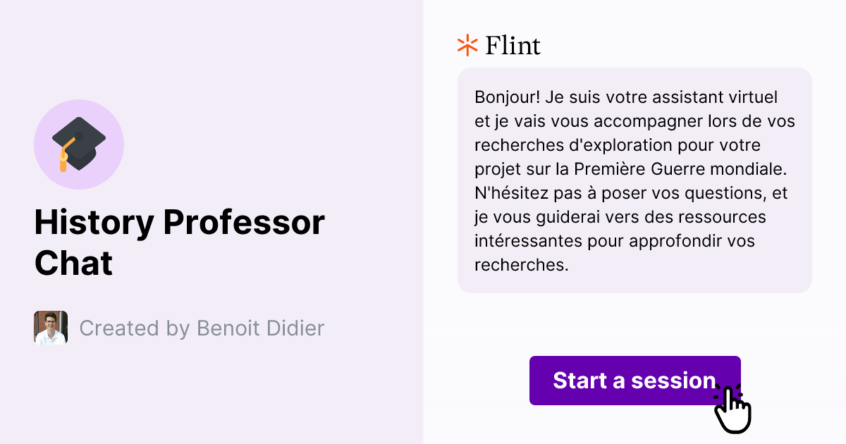 History Professor Chat | Flint