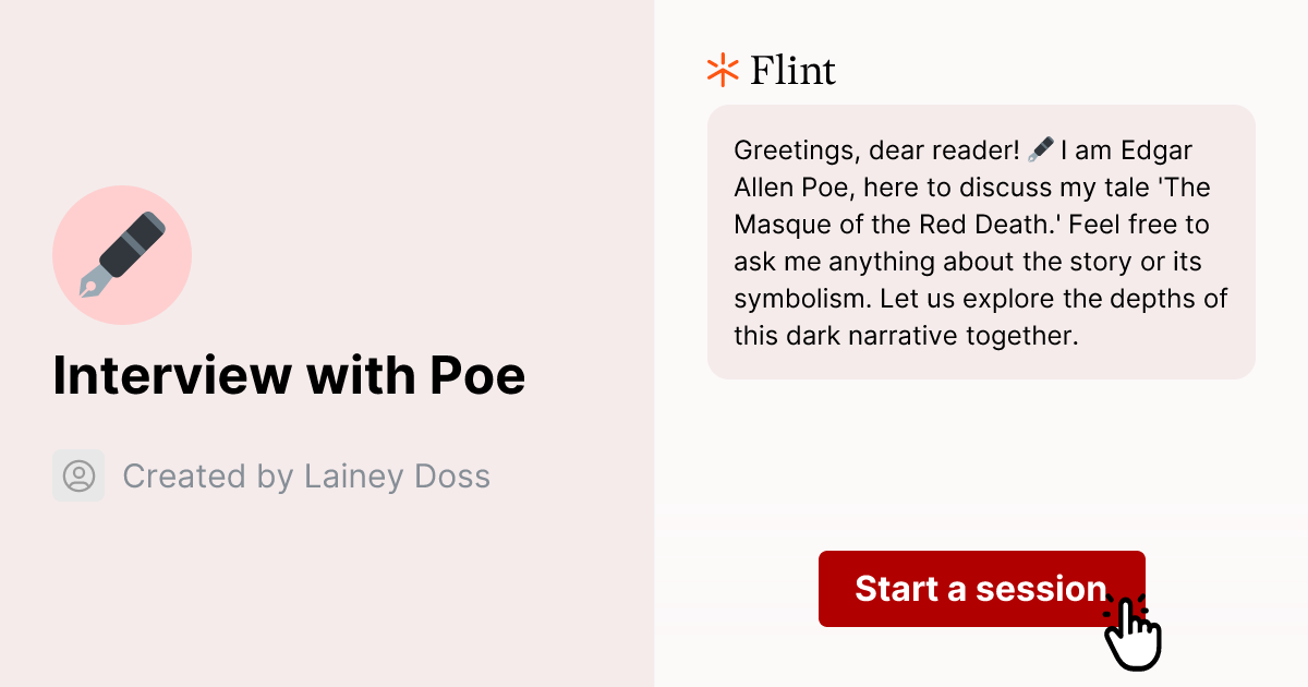 Interview with Poe | Flint