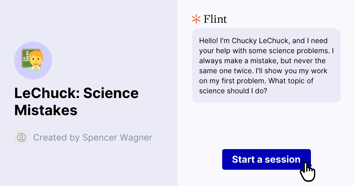 LeChuck: Science Mistakes | Flint
