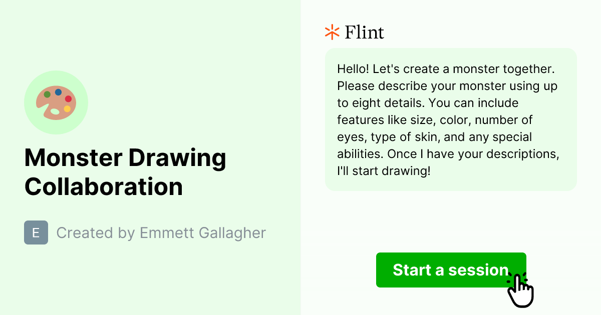 Monster Drawing Collaboration | Flint