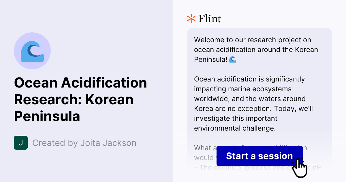 Ocean Acidification Research: Korean Peninsula | Flint