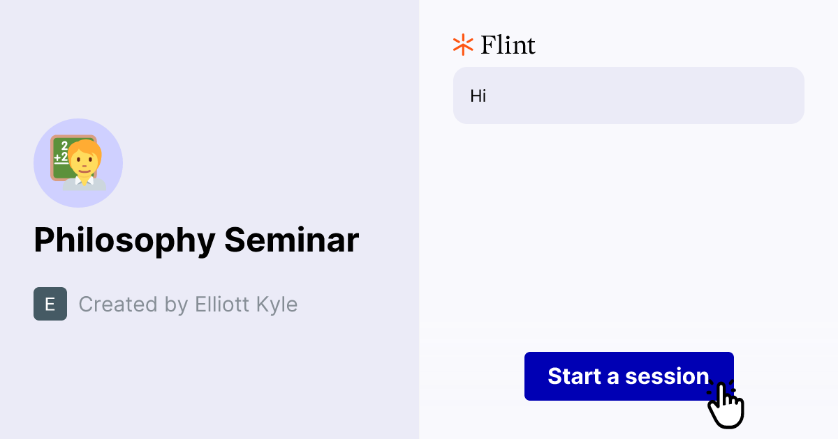 Philosophy Seminar | Flint