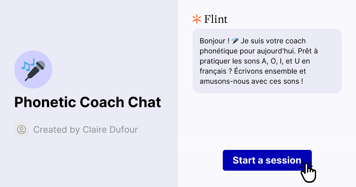 Phonetic Coach Chat | Flint