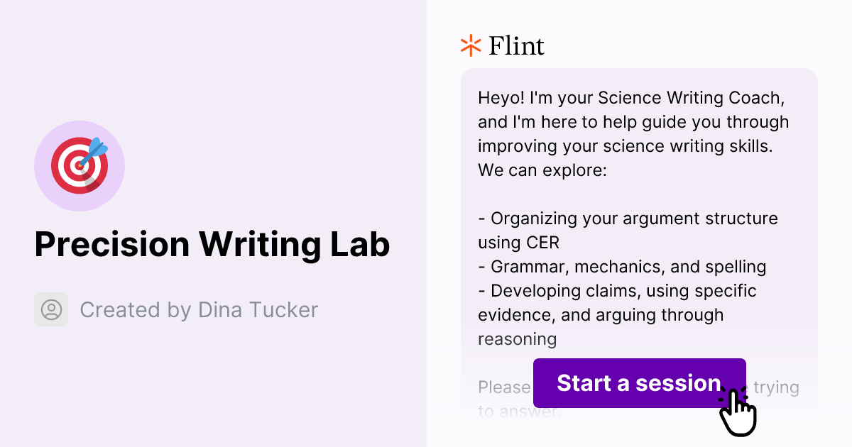 Precision Writing Lab | Flint