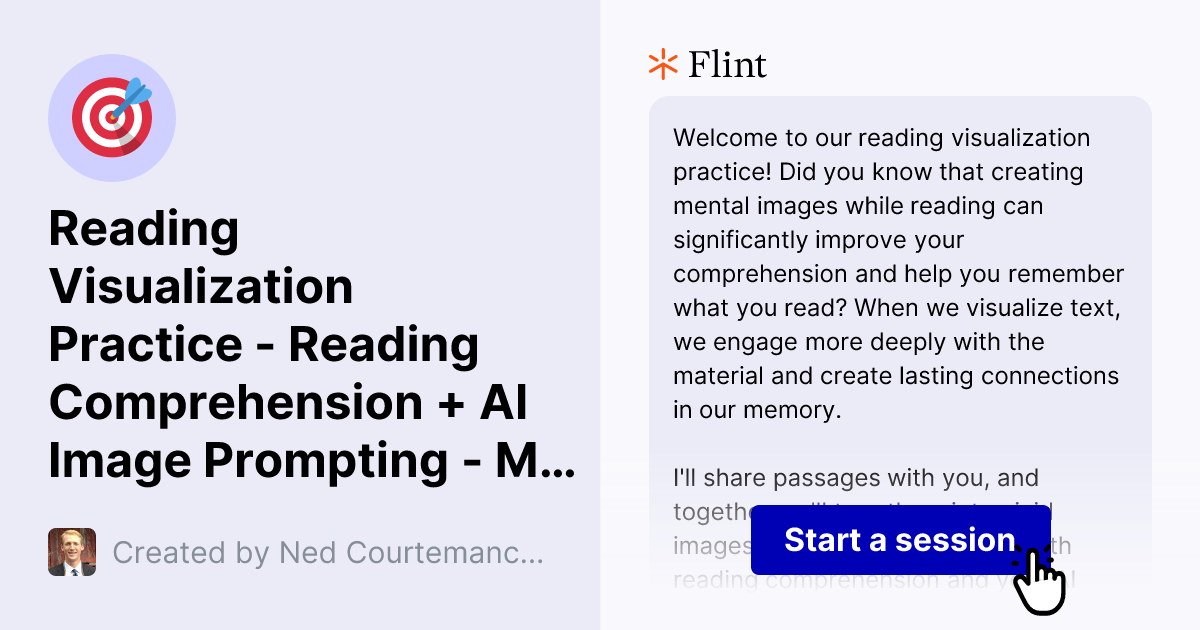 Reading Visualization Practice - Reading Comprehension + AI Image ...