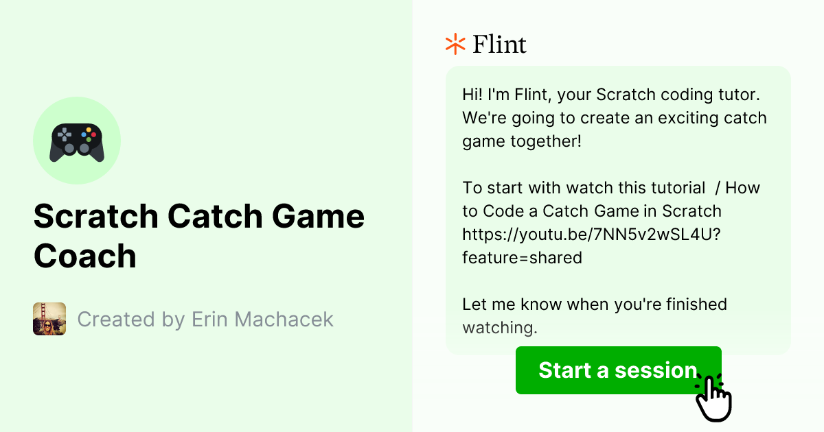 Scratch Catch Game Coach | Flint
