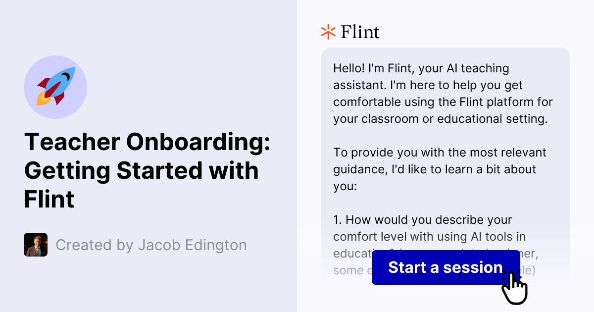Teacher Onboarding: Getting Started with Flint | Flint