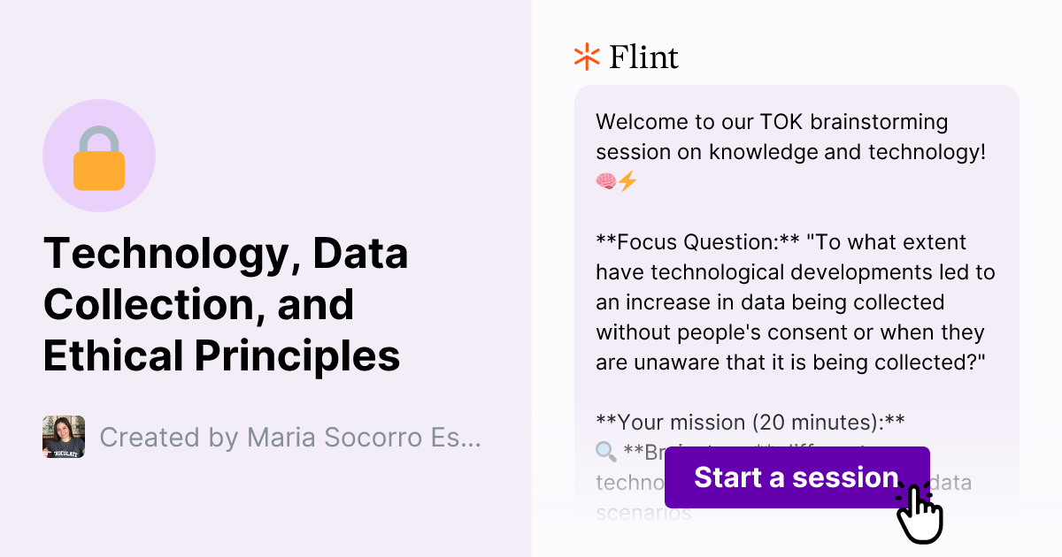 Technology, Data Collection, and Ethical Principles | Flint