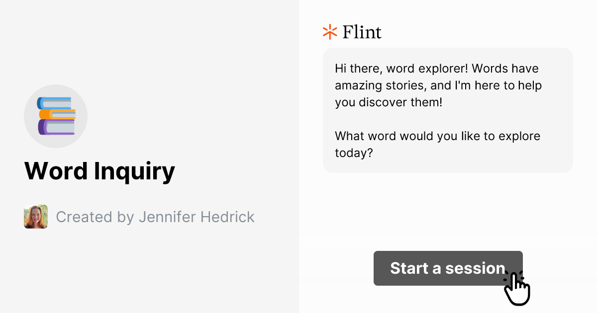 Word Inquiry | Flint
