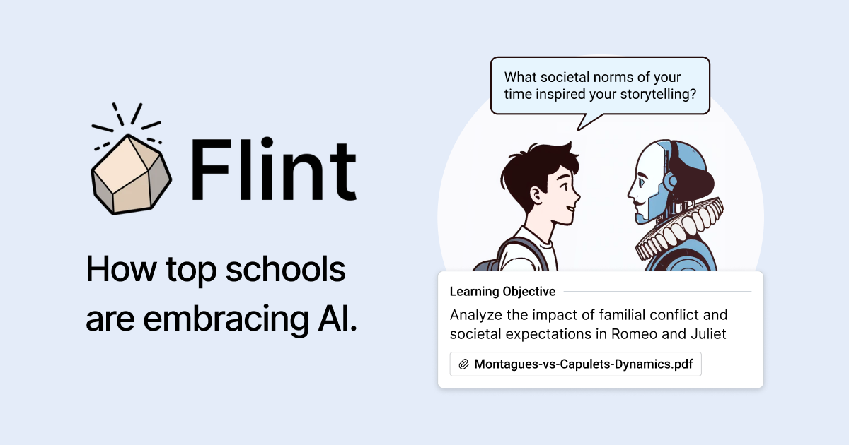 Sign up for Flint - AI for Schools Sign up for Flint - AI for Schools